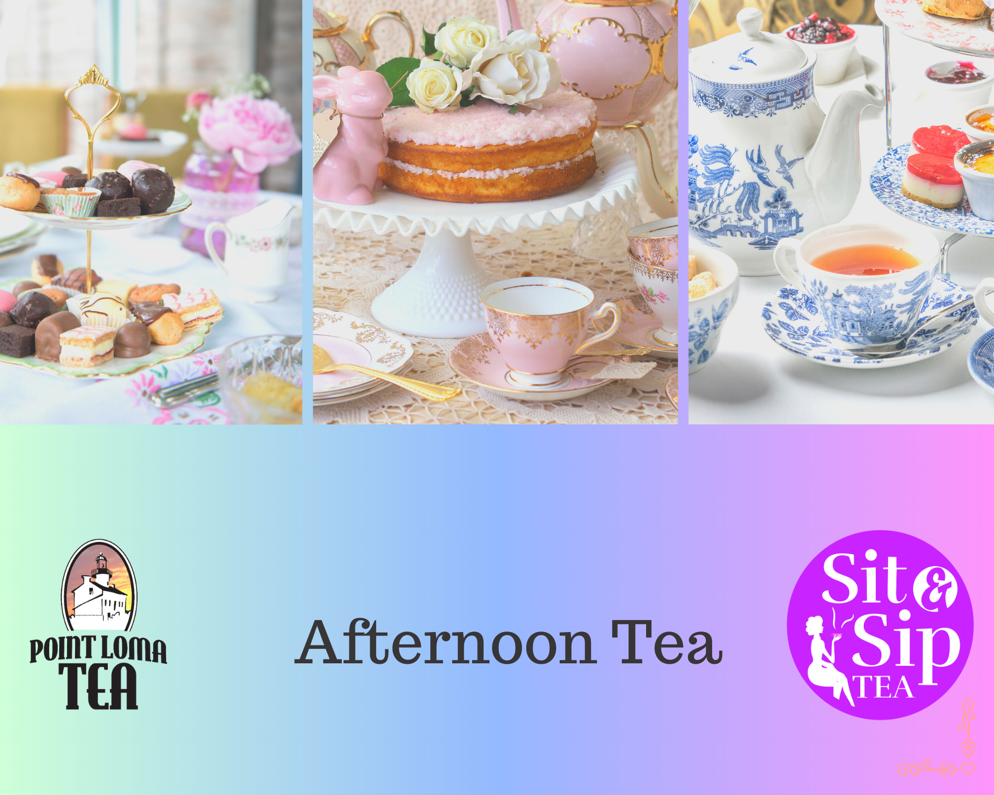 Afternoon Tea Service – Point Loma Tea