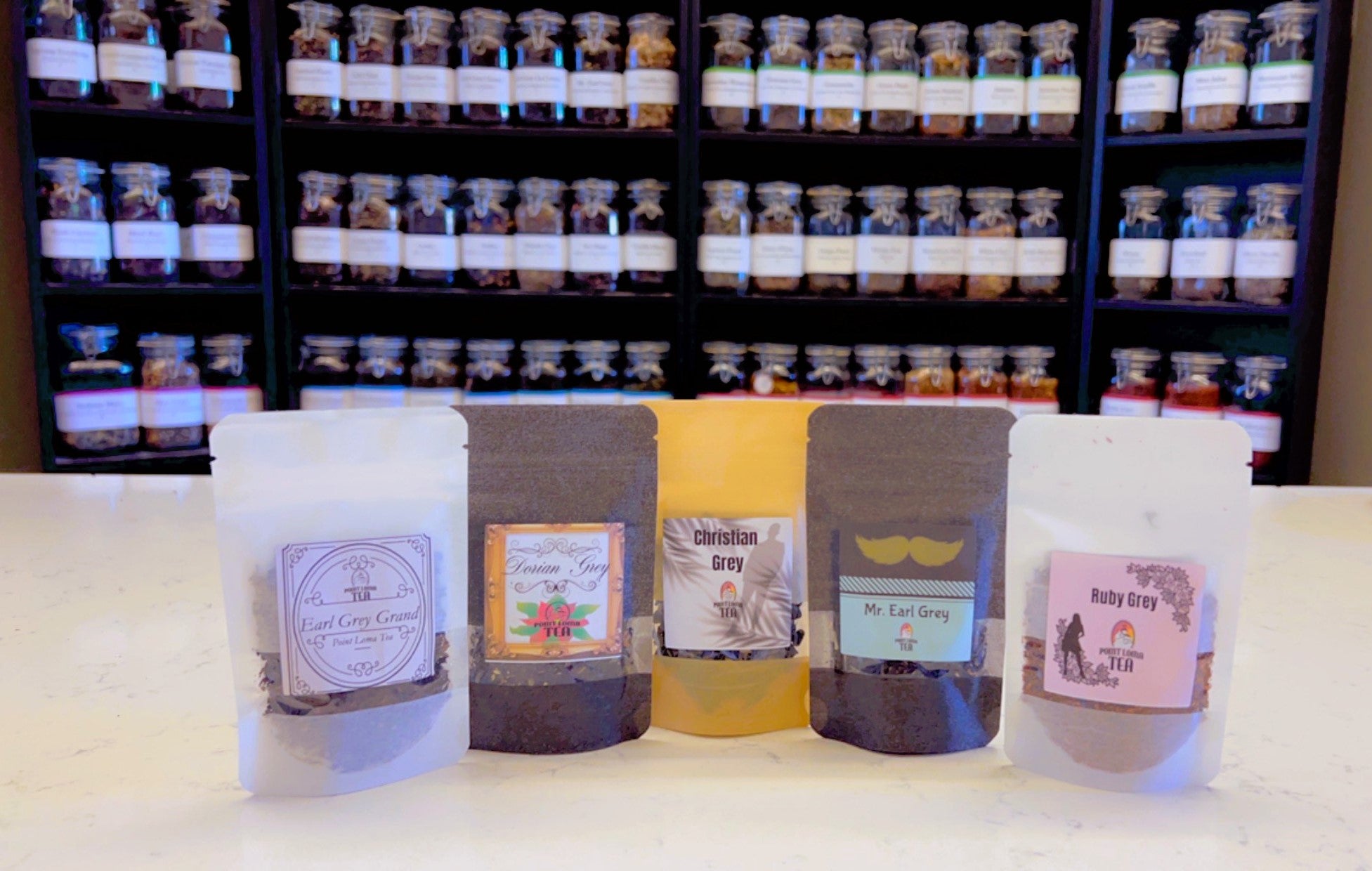 Tea Sampler Set -Meet The Greys Tea Flight – Point Loma Tea