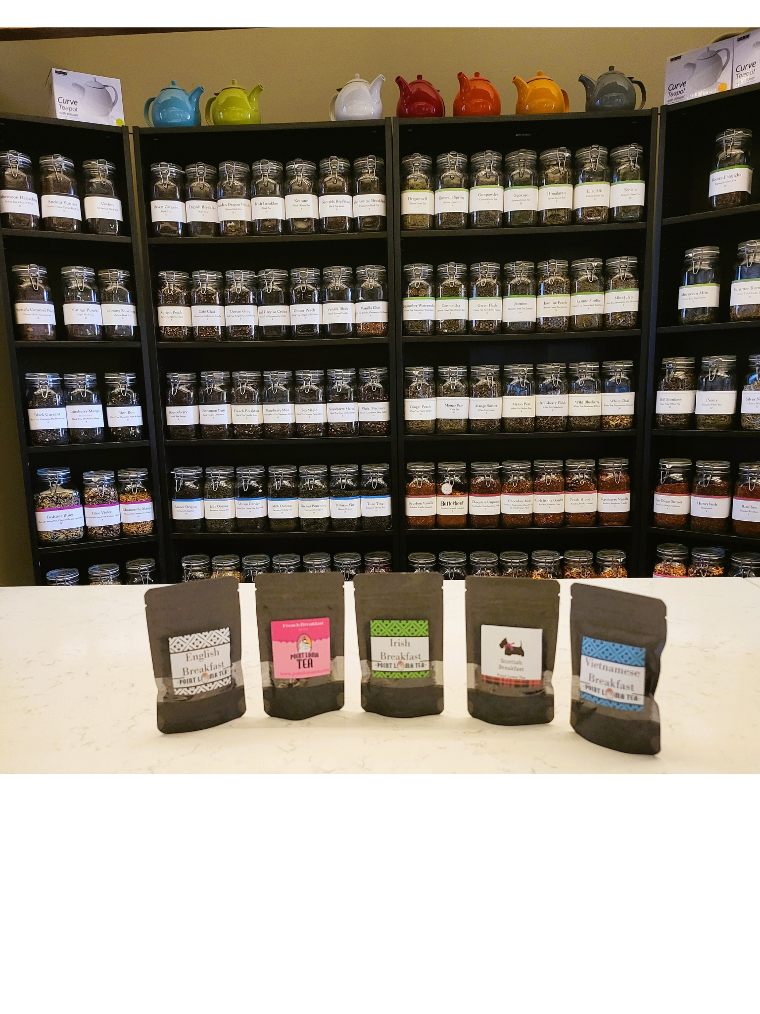 Tea Sampler Set-Breakfast – Point Loma Tea